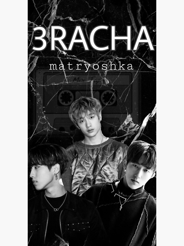 Poster « Affiche de 3RACHA Kpop », par MakaylaCar | Redbubble