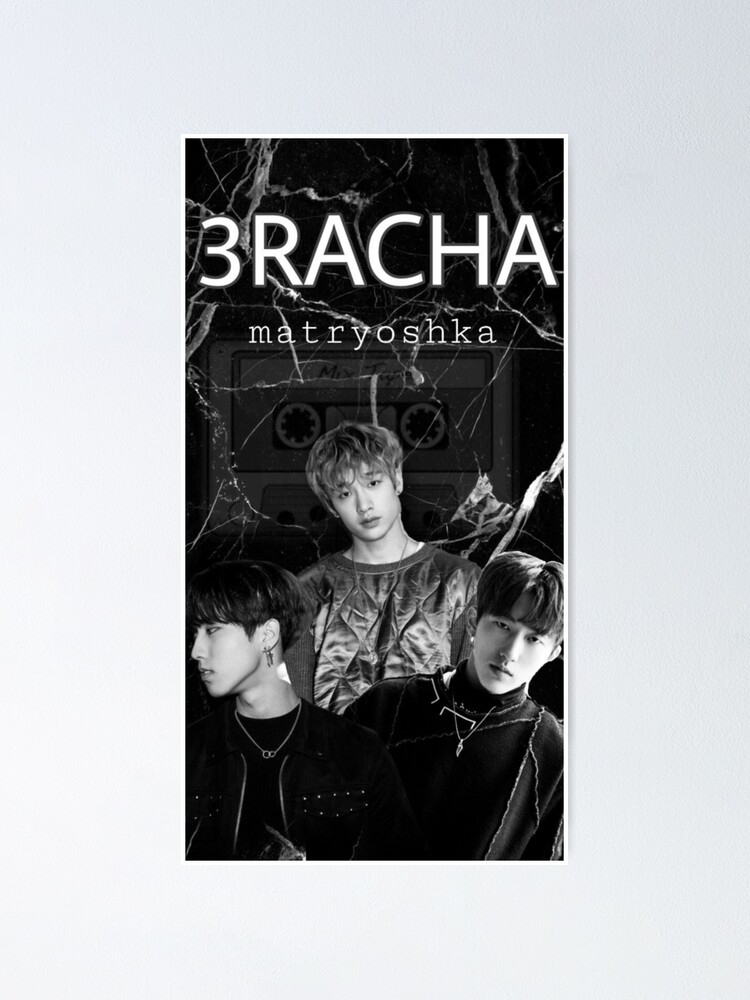 Poster « Affiche de 3RACHA Kpop », par MakaylaCar | Redbubble
