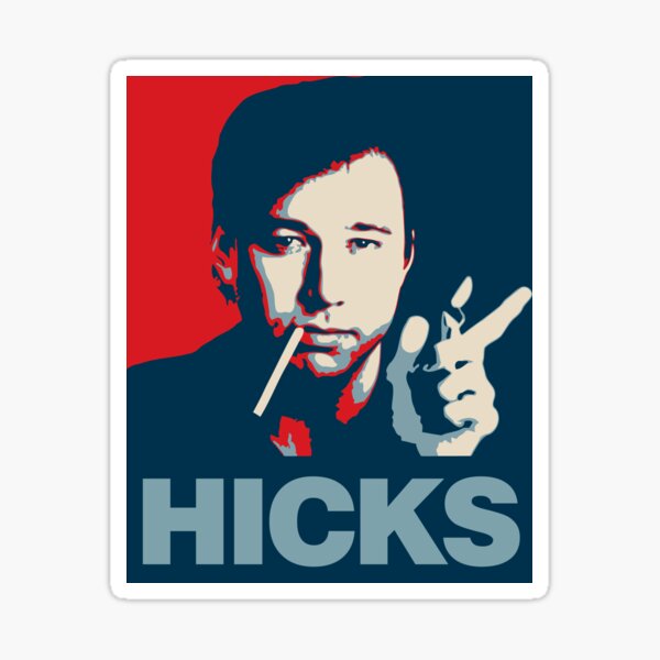"Hicks" Sticker for Sale by ByteCage | Redbubble