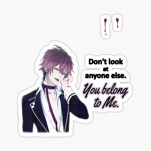 "Ayato Sakamaki Husbando 2" Sticker for Sale by Triny92 | Redbubble