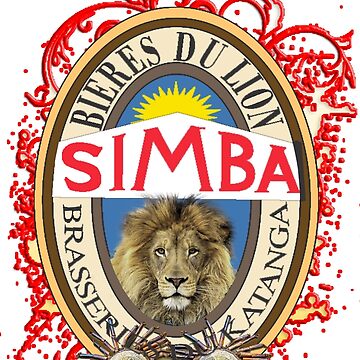 "Simba Beer, Congos's number one brew" Poster for Sale by flitgit ...