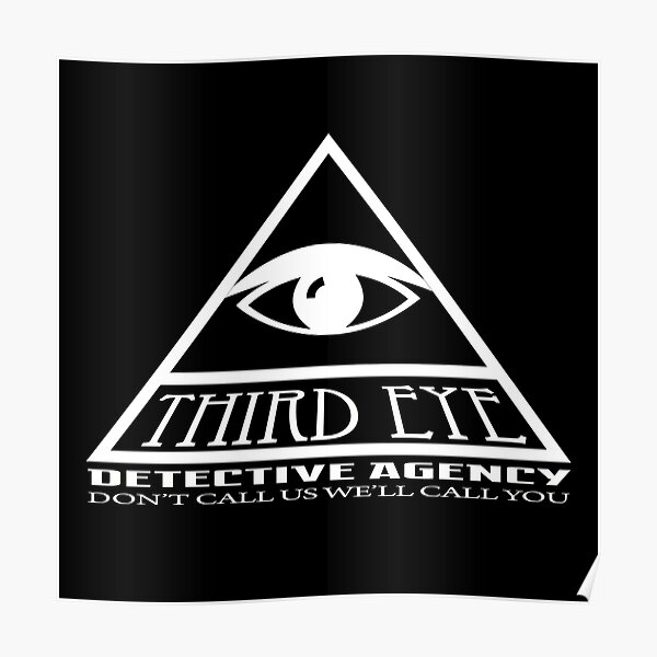 "Third Eye Detective Agency" Poster by Diagonal22 | Redbubble