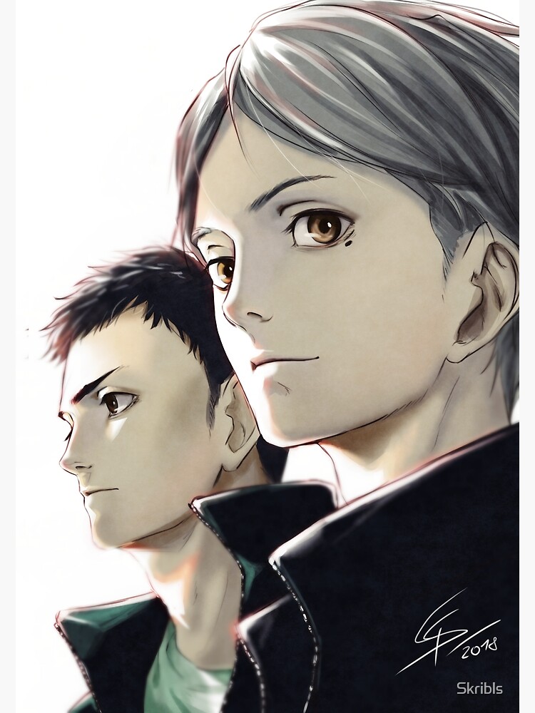 "Suga and Daichi" Art Print by littleSkribbler | Redbubble