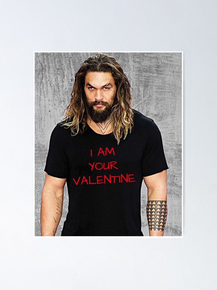 "Jason Momoa, Valentine's day, greeting card, good vibes, love ...
