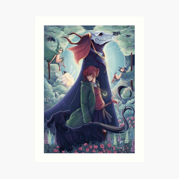 "Ancient Magus Bride" Art Print for Sale by Nicacolalite | Redbubble