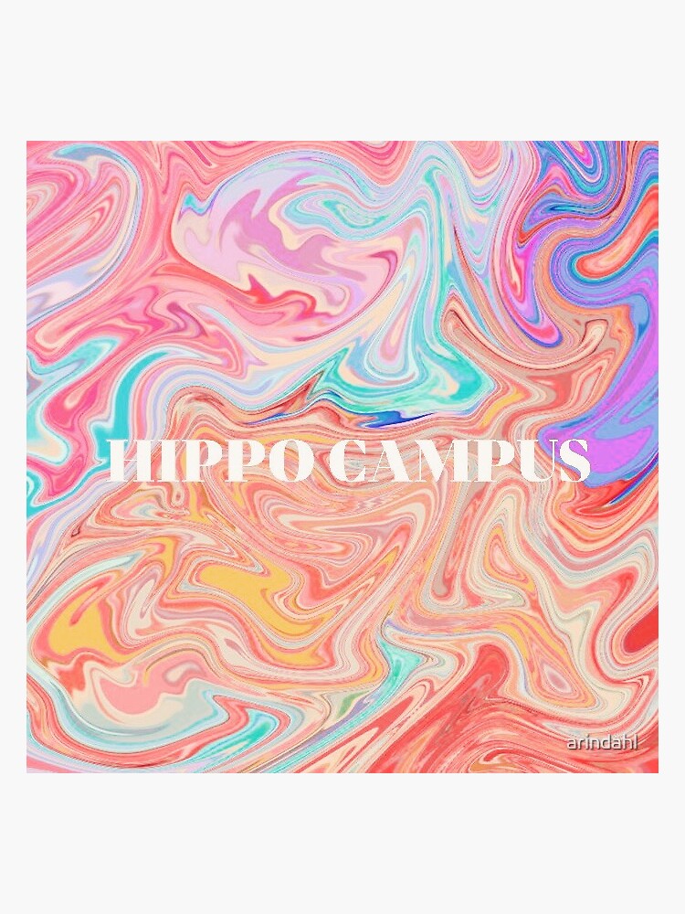 "hippo campus" Sticker by arindahl | Redbubble