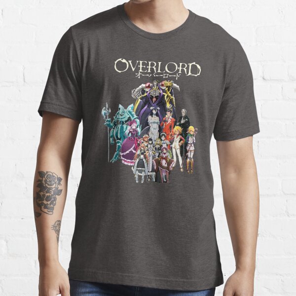 "Overlord Anime Design" T-shirt for Sale by CrimsonDesign | Redbubble ...