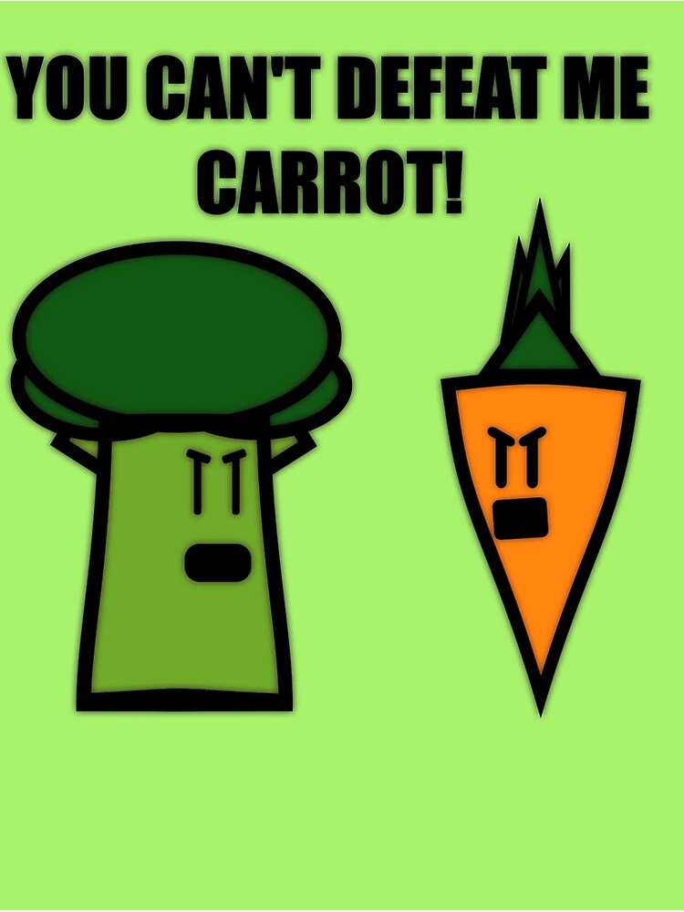 "Dragon Ball - Carrot VS Broccoli (Goku VS Broly)" Art Print by ...