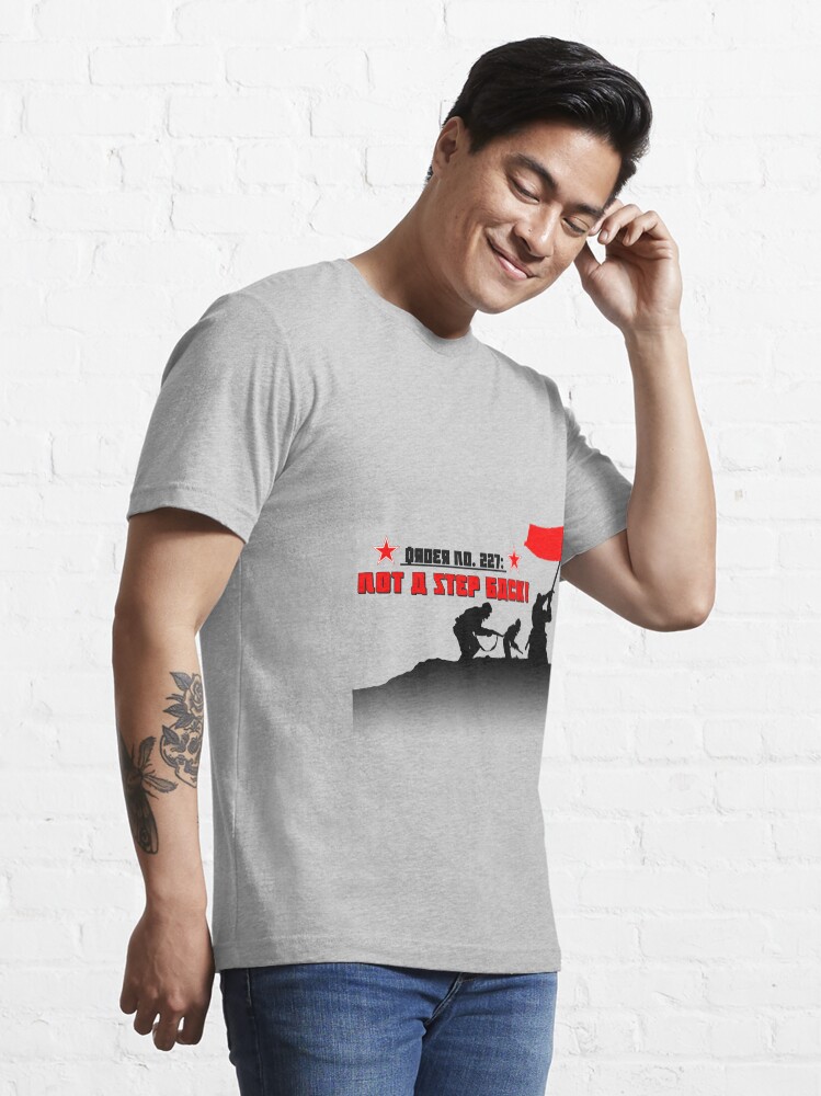 "Not One Step Back (Red Army)" T-shirt for Sale by General-Rascal ...