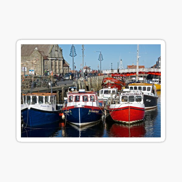 "Boats" Sticker for Sale by yorkshireman | Redbubble