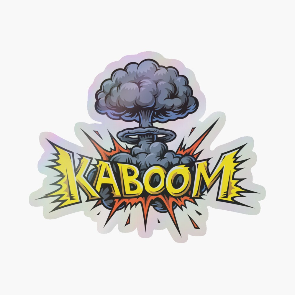 Kaboom Cartoon Explosion Kaboom Explosion Stock Illustrations – 720