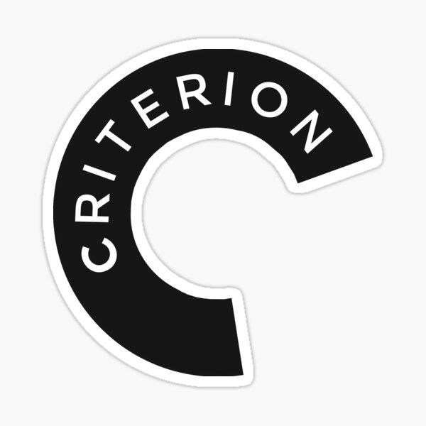 Criterion Collection Stickers | Redbubble
