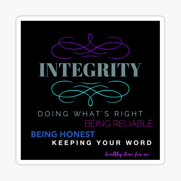 Integrity Gifts & Merchandise for Sale | Redbubble