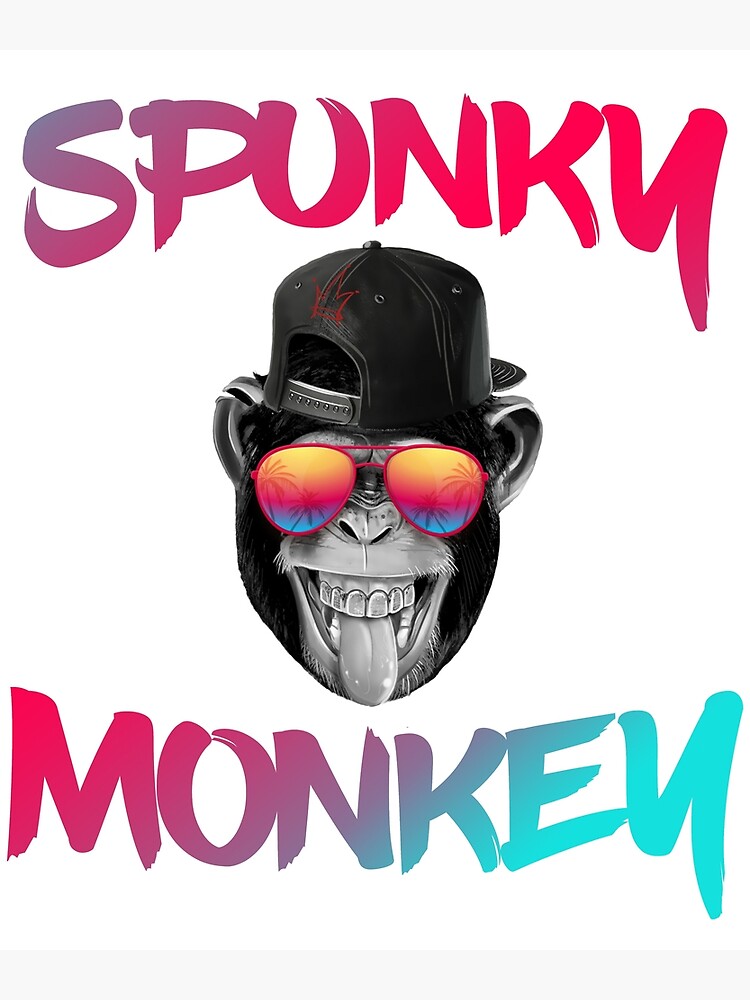 Póster «Cumpleaños Spunky Monkey» de EduardBeck | Redbubble
