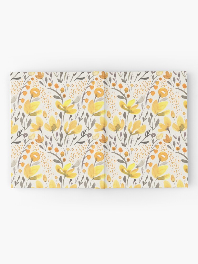 "Yellow field" Hardcover Journal for Sale by irtsya | Redbubble