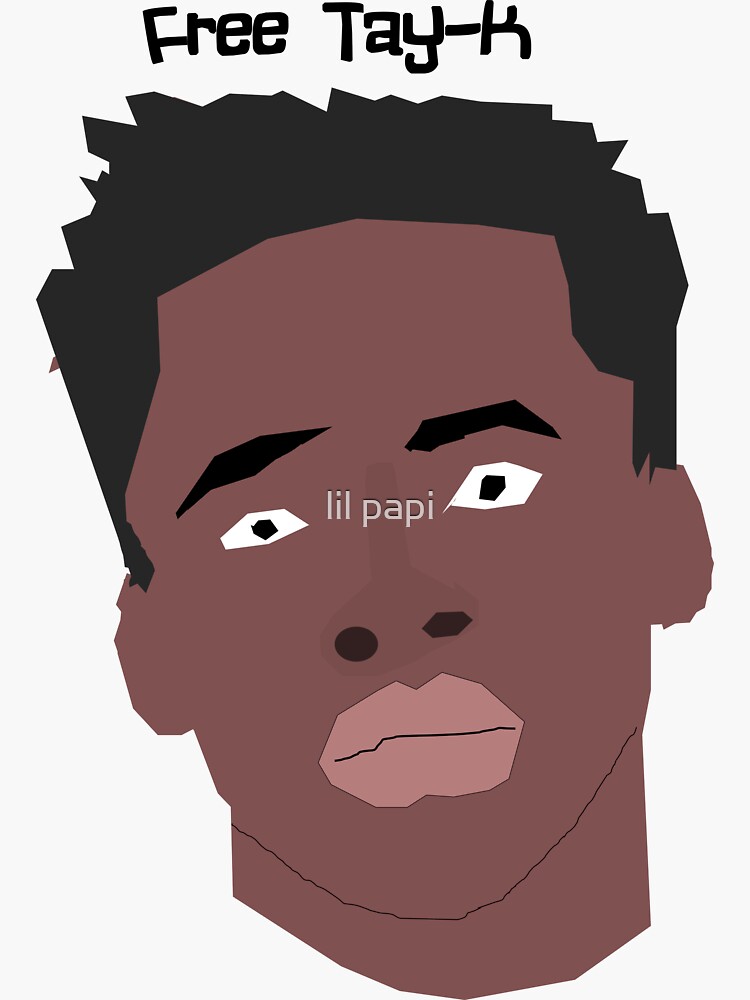 "Free Tay-K" Sticker by Mason-Bass | Redbubble