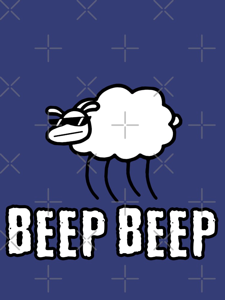 "Beep Beep Sheep Option 1" T-shirt for Sale by daveb72 | Redbubble ...
