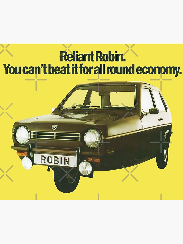 "RELIANT ROBIN" Framed Art Print for Sale by ThrowbackMotors | Redbubble