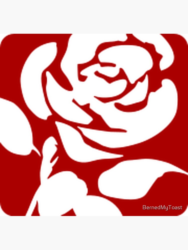 "UK Labour Party Logo" Art Print by BernedMyToast | Redbubble