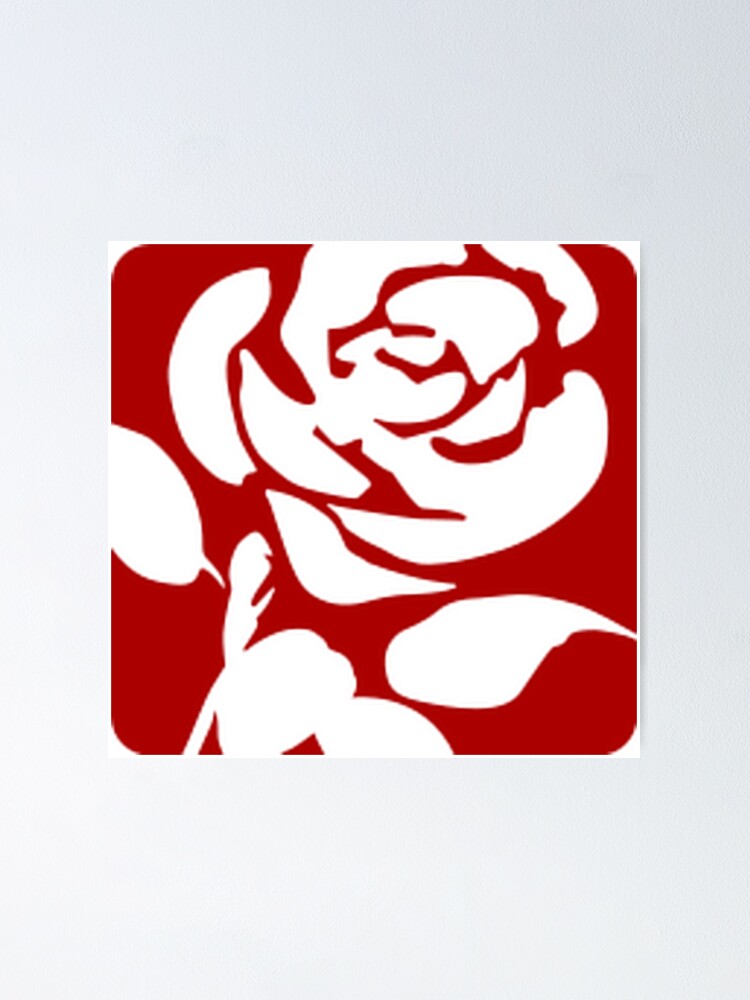 "UK Labour Party Logo" Poster for Sale by BernedMyToast | Redbubble