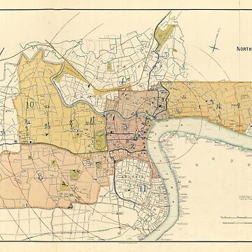"Map of Shanghai, China (1918)" Postcard for Sale by allhistory | Redbubble