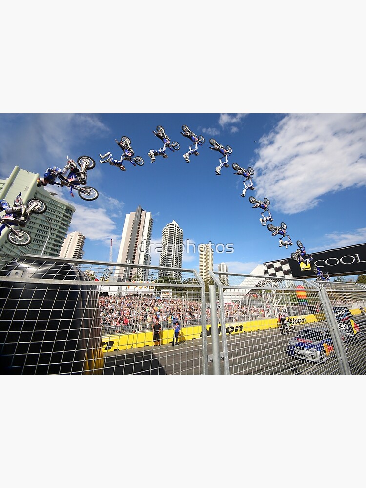"Robbie Maddison Back Flip Australia" Poster for Sale by dragphotos ...