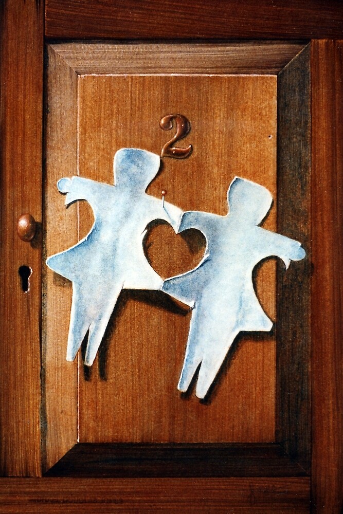 "Together, Two Become One" by Michael Douglas Jones | Redbubble