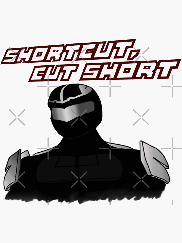 "Zed-36 - Shortcut, cut Short" Sticker for Sale by jclegoman10302 ...