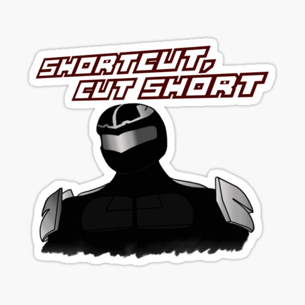 "Zed-36 - Shortcut, cut Short" Sticker for Sale by Justin Curtis ...