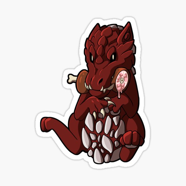 "Odogaron Chibi Monster" Sticker for Sale by AstralKarma | Redbubble