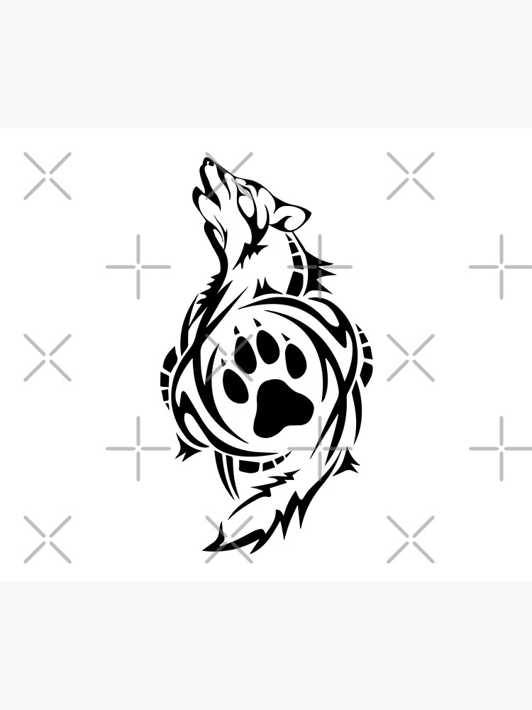 Native American Wolf Tattoo Designs 50+ Indian Wolf Tattoo Stock