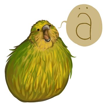 "The Kakapo Speaks" Essential T-Shirt for Sale by ReneeV | Redbubble
