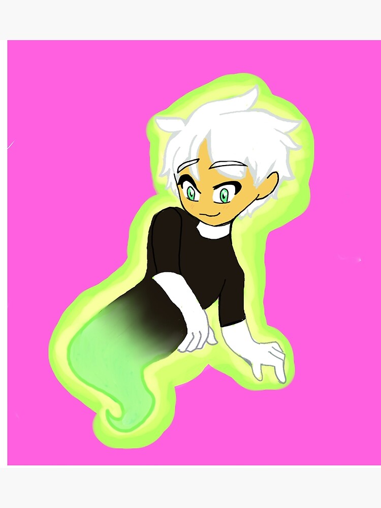 "Danny Phantom Chibi-Pink" Poster for Sale by RenaWolf | Redbubble