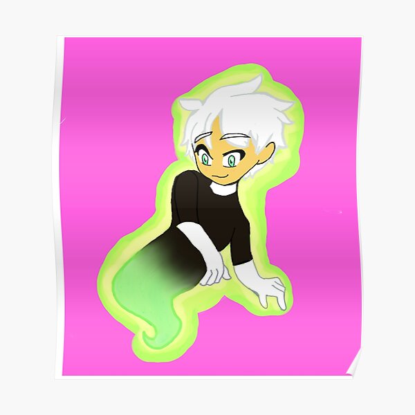 "Danny Phantom Chibi-Pink" Poster for Sale by RenaWolf | Redbubble