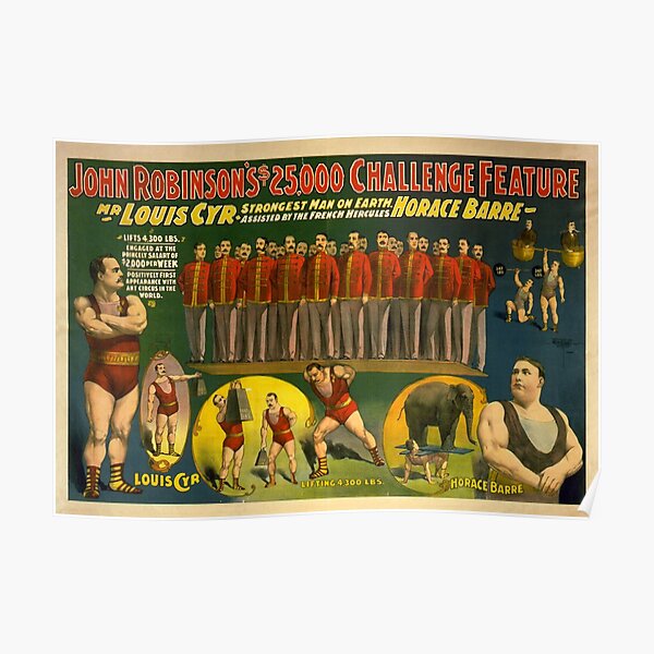 Circus Strongman Gifts & Merchandise | Redbubble
