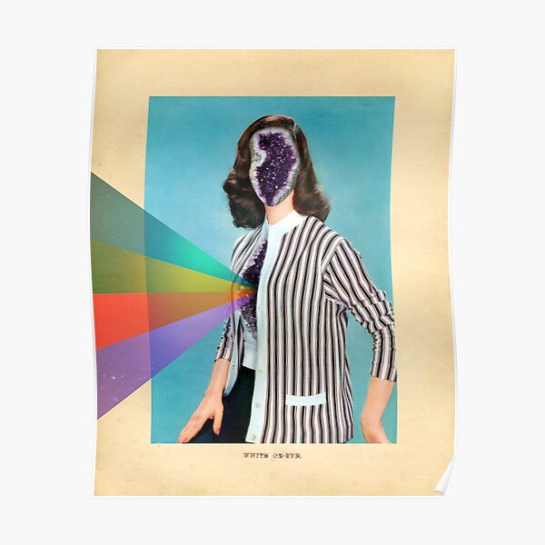 "Amethyst spectrum" Poster for Sale by zakrutledge | Redbubble