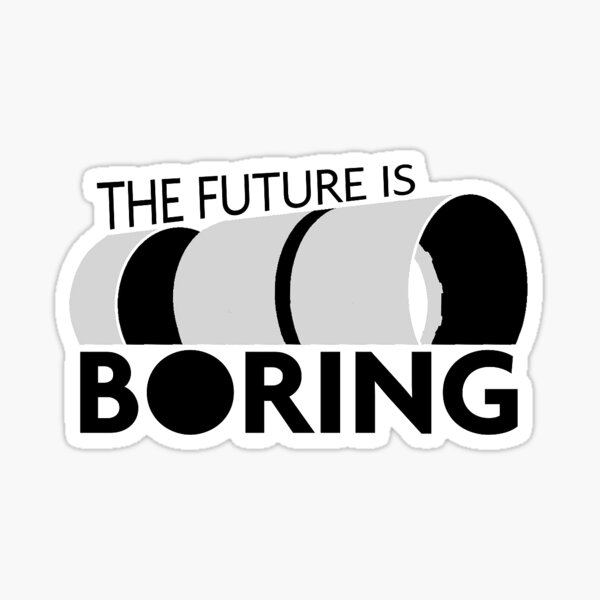 The Boring Company Stickers | Redbubble