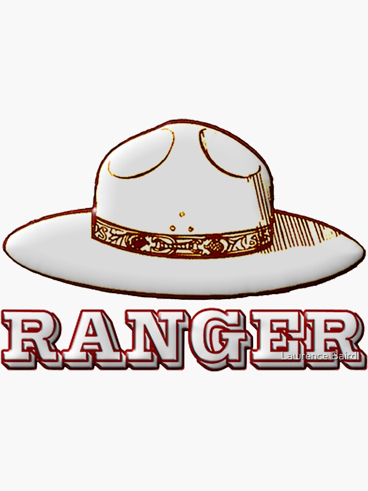 "Ranger" Sticker for Sale by lawrencebaird | Redbubble