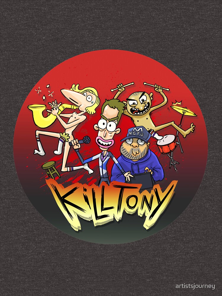 "Kill Tony Cartoon Design" T-shirt for Sale by artistsjourney ...