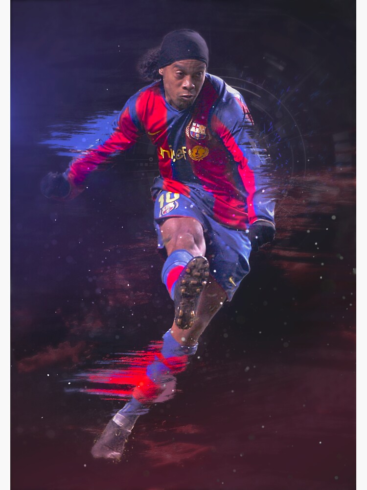 "Ronaldinho" Sticker by Blede | Redbubble