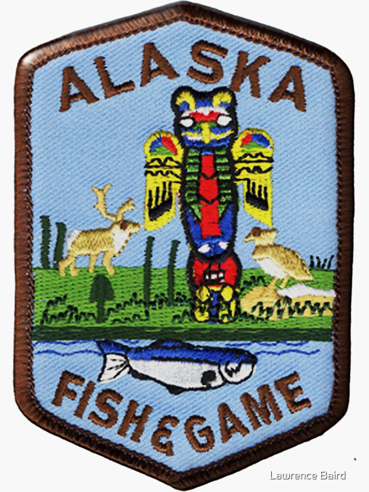 Pegatina «Alaska Game Warden» de lawrencebaird | Redbubble