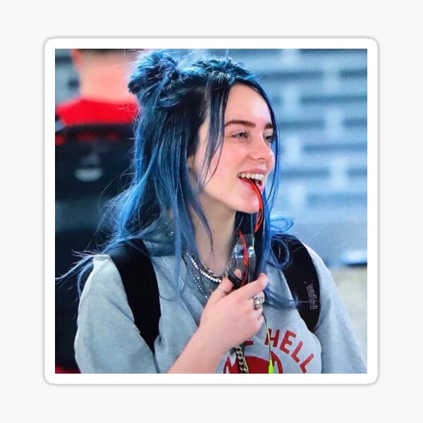 Sticker: Billie Eillish | Redbubble