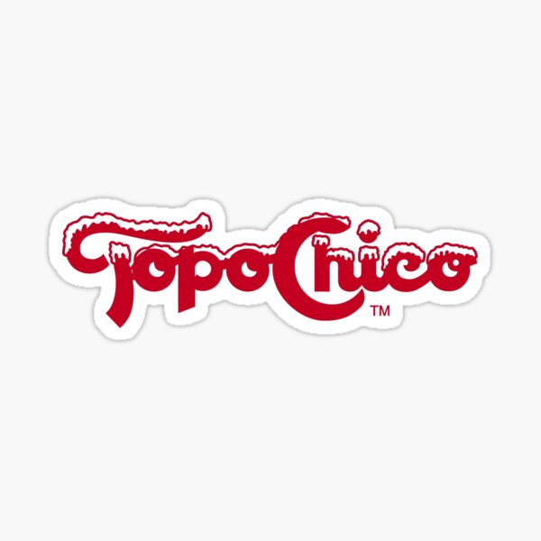 "Topo chico" Sticker by galalawy | Redbubble