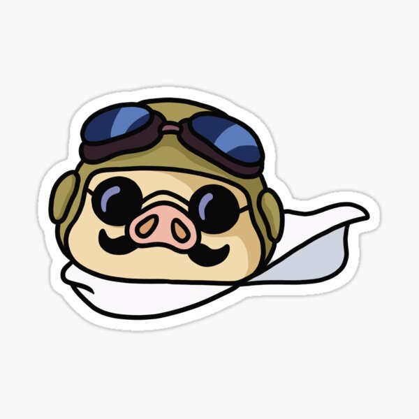 Porco Rosso Stickers | Redbubble