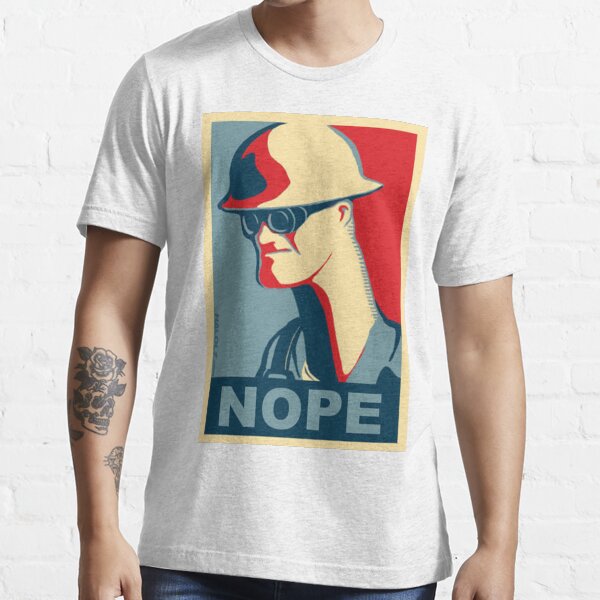 "Team Fortress 2 - Engineer Nope" T-shirt for Sale by endgameendeavor ...