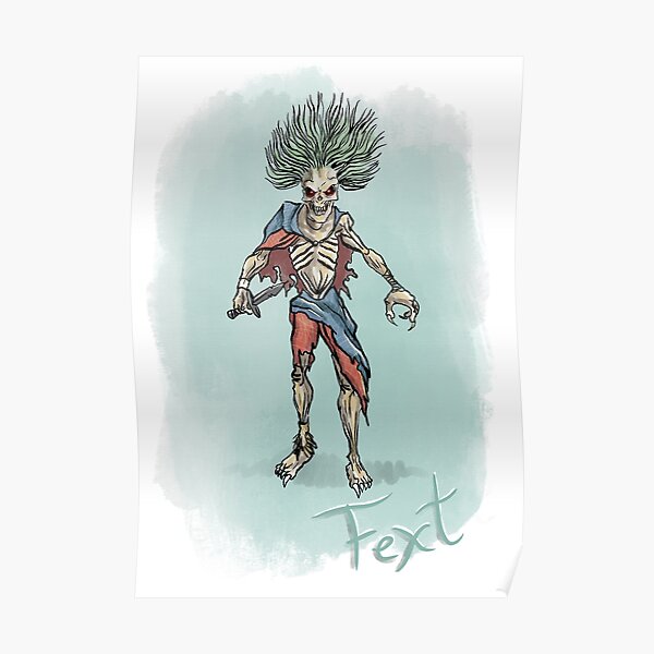 "Fext" Poster for Sale by Extreme-Fantasy | Redbubble