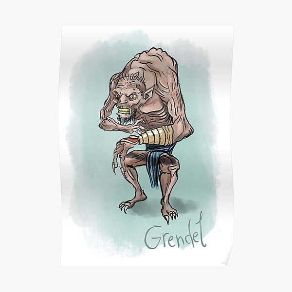 "Grendel" Poster by Extreme-Fantasy | Redbubble