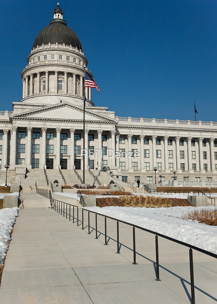 "Capitol Building, Salt Lake City" by Phill Danze | Redbubble