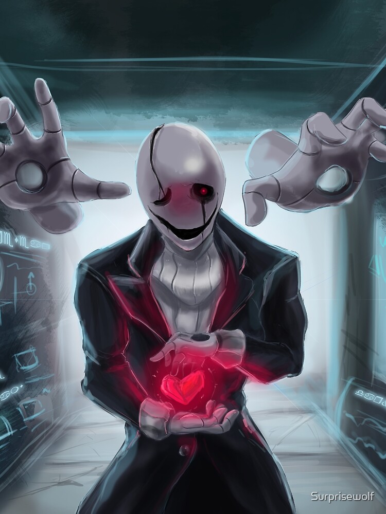 "Gaster" T-shirt for Sale by Surprisewolf | Redbubble | gaster graphic ...