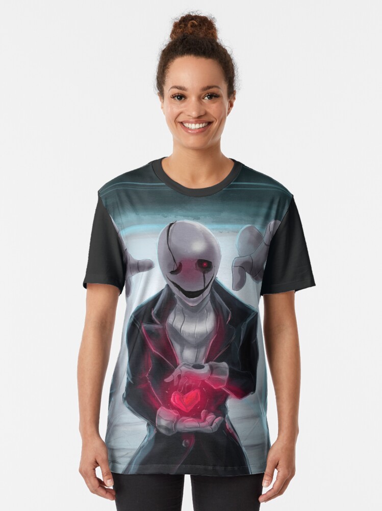 "Gaster" T-shirt for Sale by Surprisewolf | Redbubble | gaster graphic ...